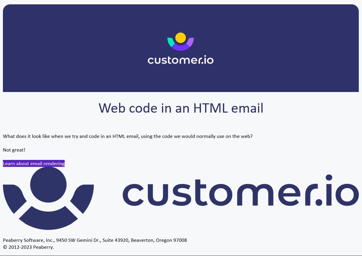How and why email code is different to web code – Parcel Lessons